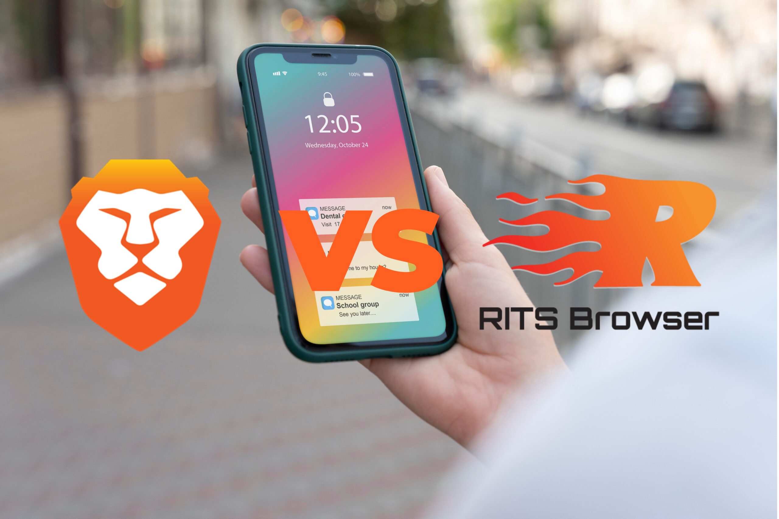 Brave browser vs Rits Browser in 2024